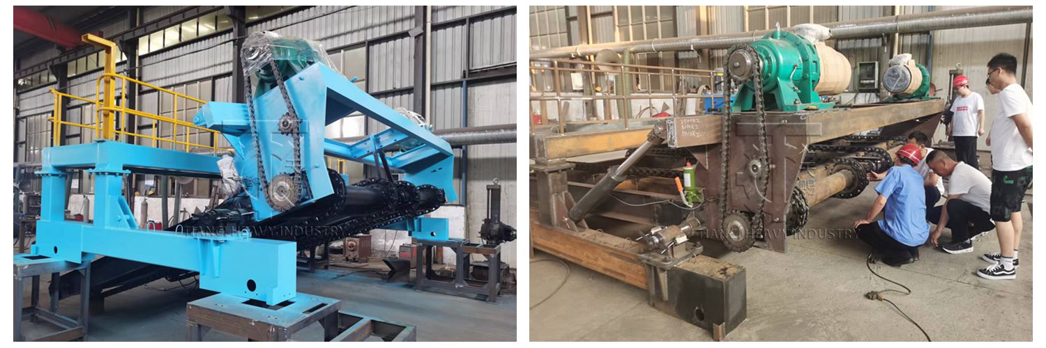 Chain Plate Type Compost Turner manufacturers and suppliers | Tianci